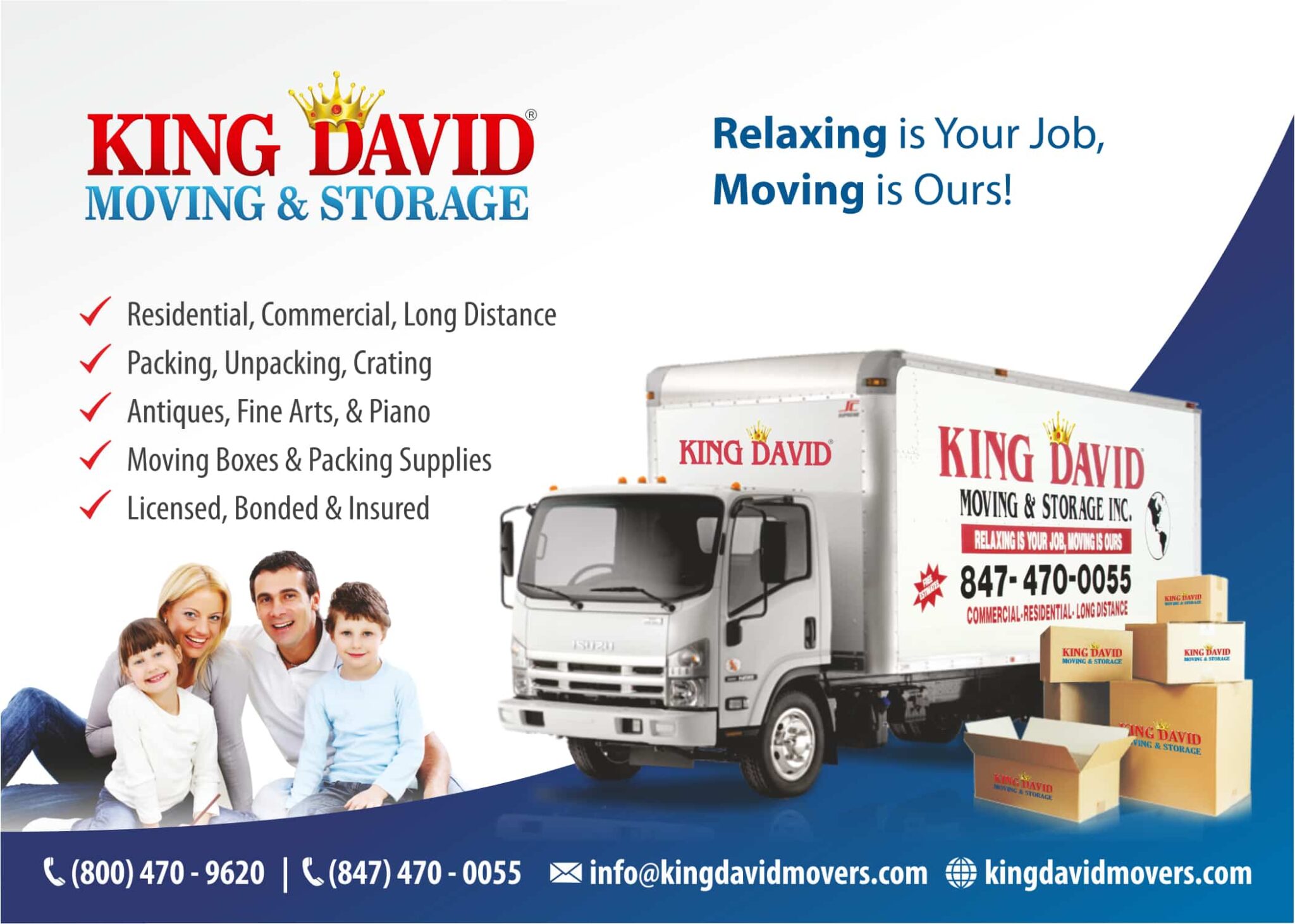 11 Tips for Hiring a Quality Moving Company - King David Moving